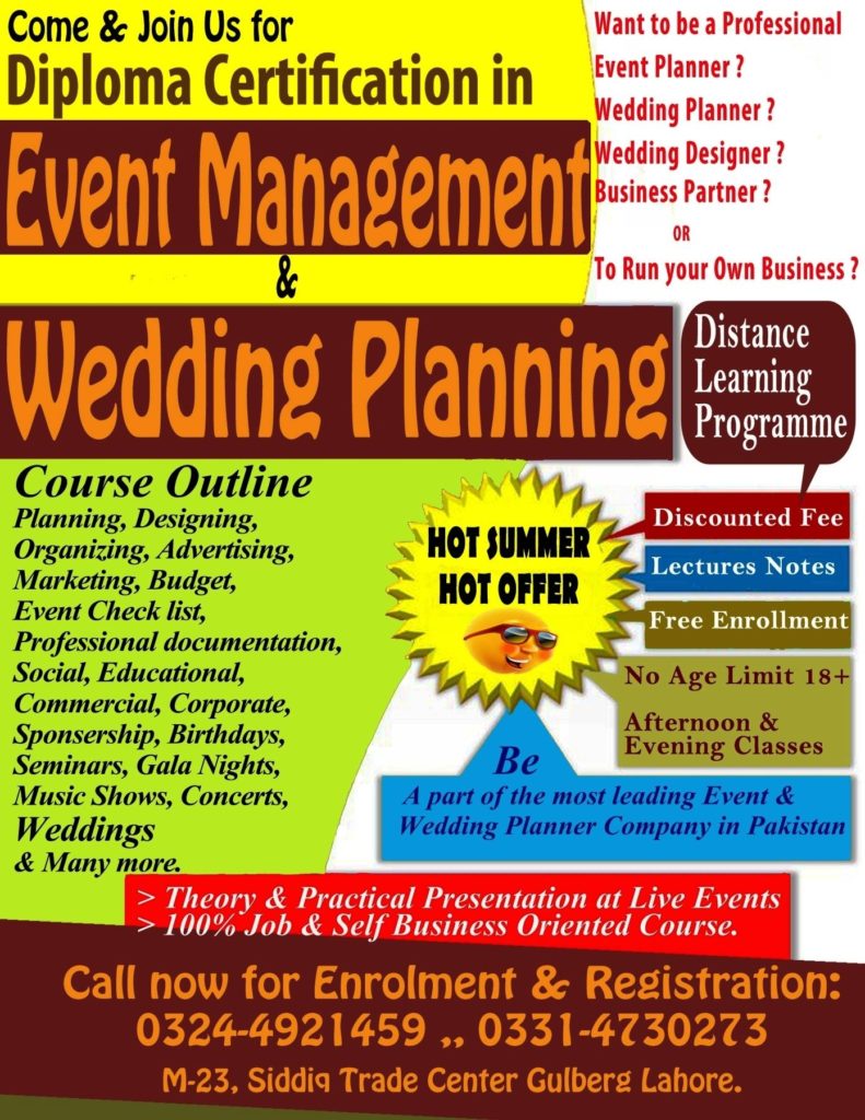 Event Management Course And Training Workshop A2z Events Solutions 