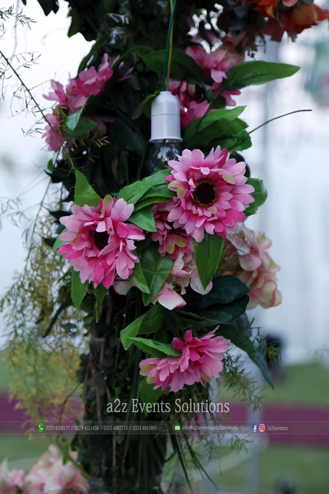 Striking Nikah Event Open Air at Bedian Farm House - A2z Events Solutions