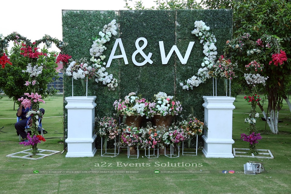 Striking Nikah Event Open Air at Bedian Farm House - A2z Events Solutions