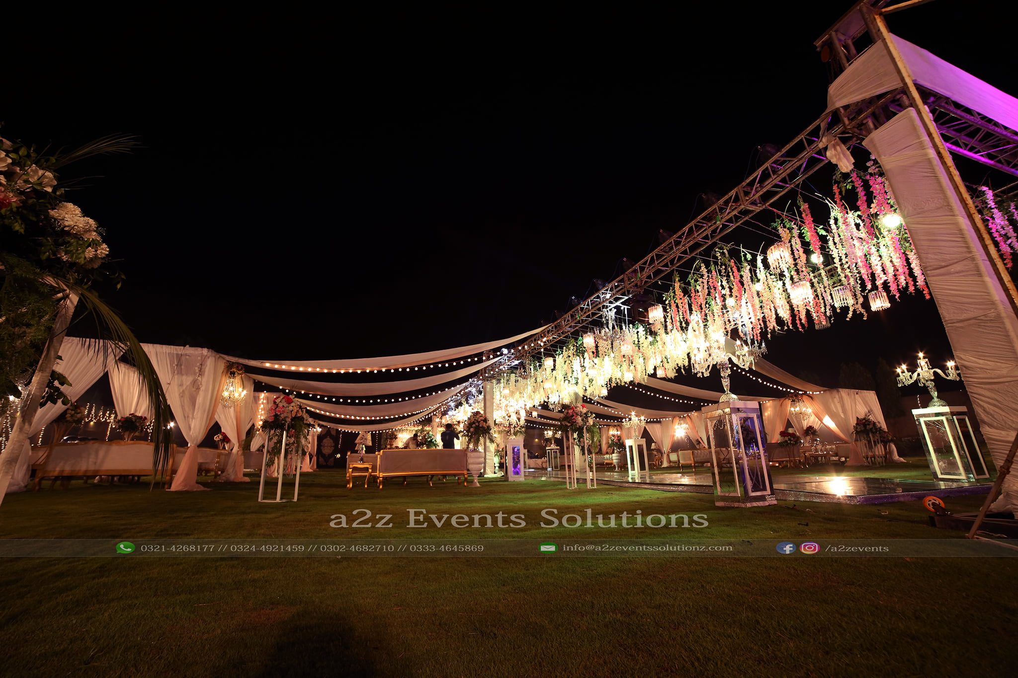 Open-Air Reception Event At Bedian - A2z Events Solutions
