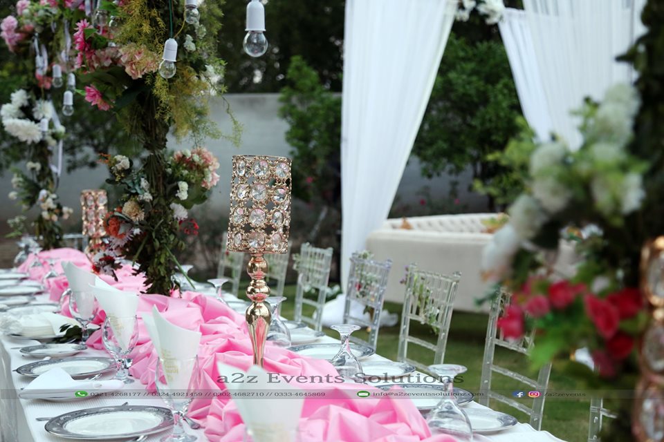 Striking Nikah Event Open Air at Bedian Farm House - A2z Events Solutions