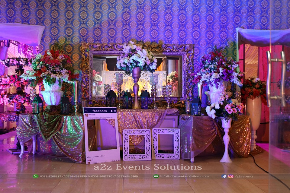 Marvelous Dove Theme Barat Event for Gaba Family At a2z marquee - A2z ...