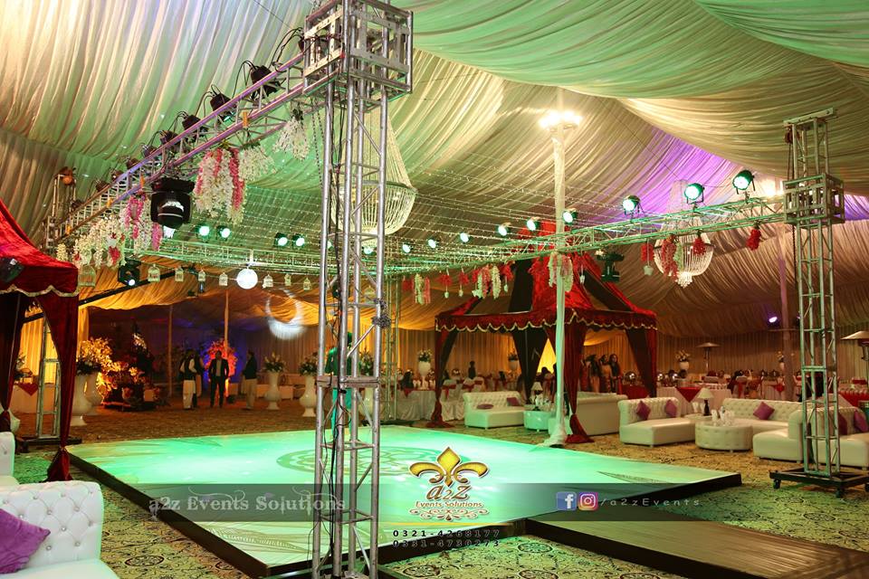 Barat & Reception Event At Pasha Farm House Bahria Town Lahore - A2z ...
