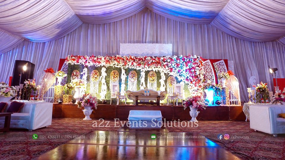 Barat Event Designed in Gujranwala by a2z Events - A2z Events Solutions