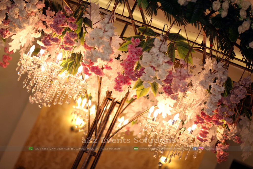 Elegant Indoor Walima Decor - A2z Events Solutions