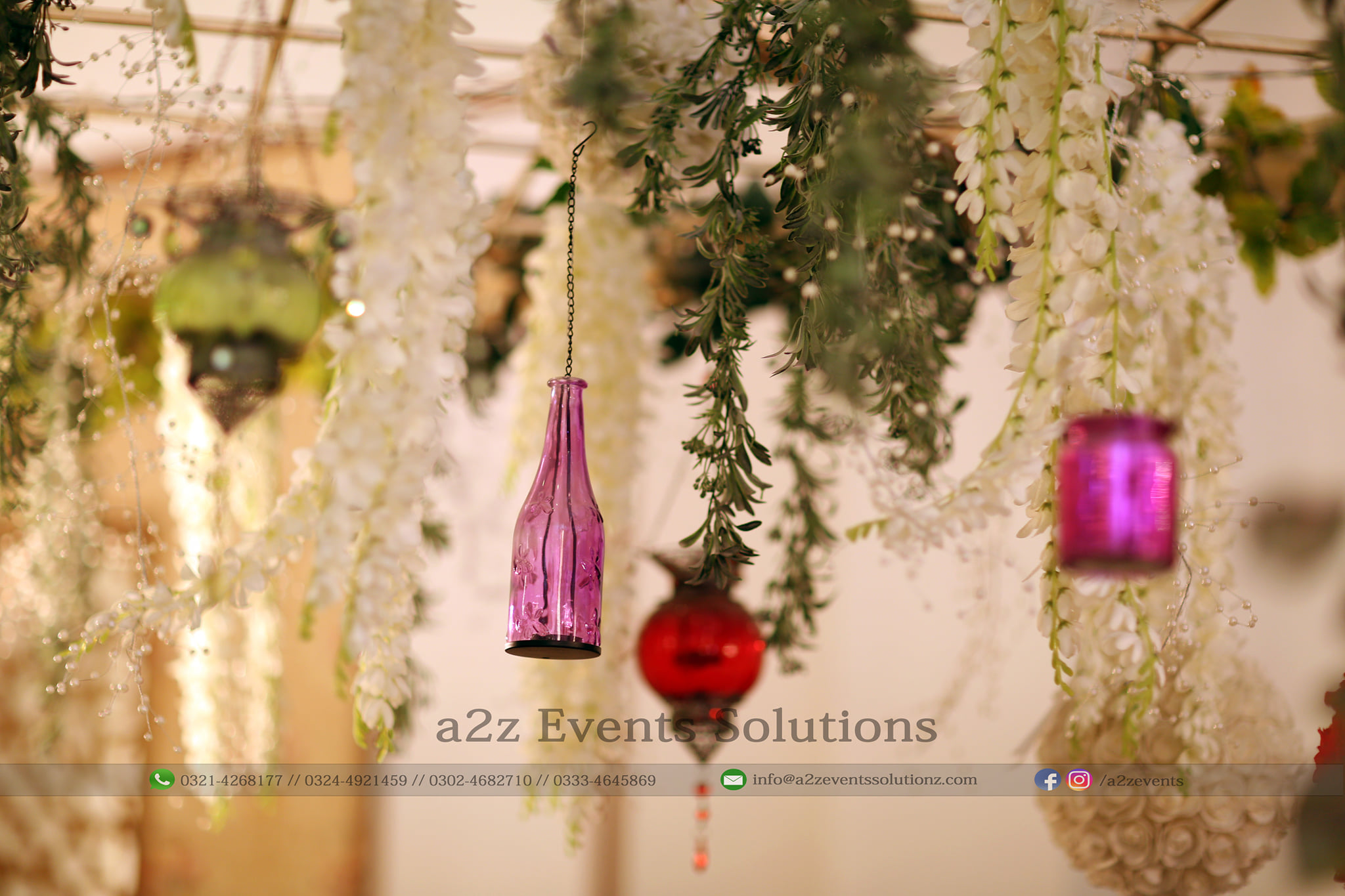 Elegant Indoor Walima Decor - A2z Events Solutions