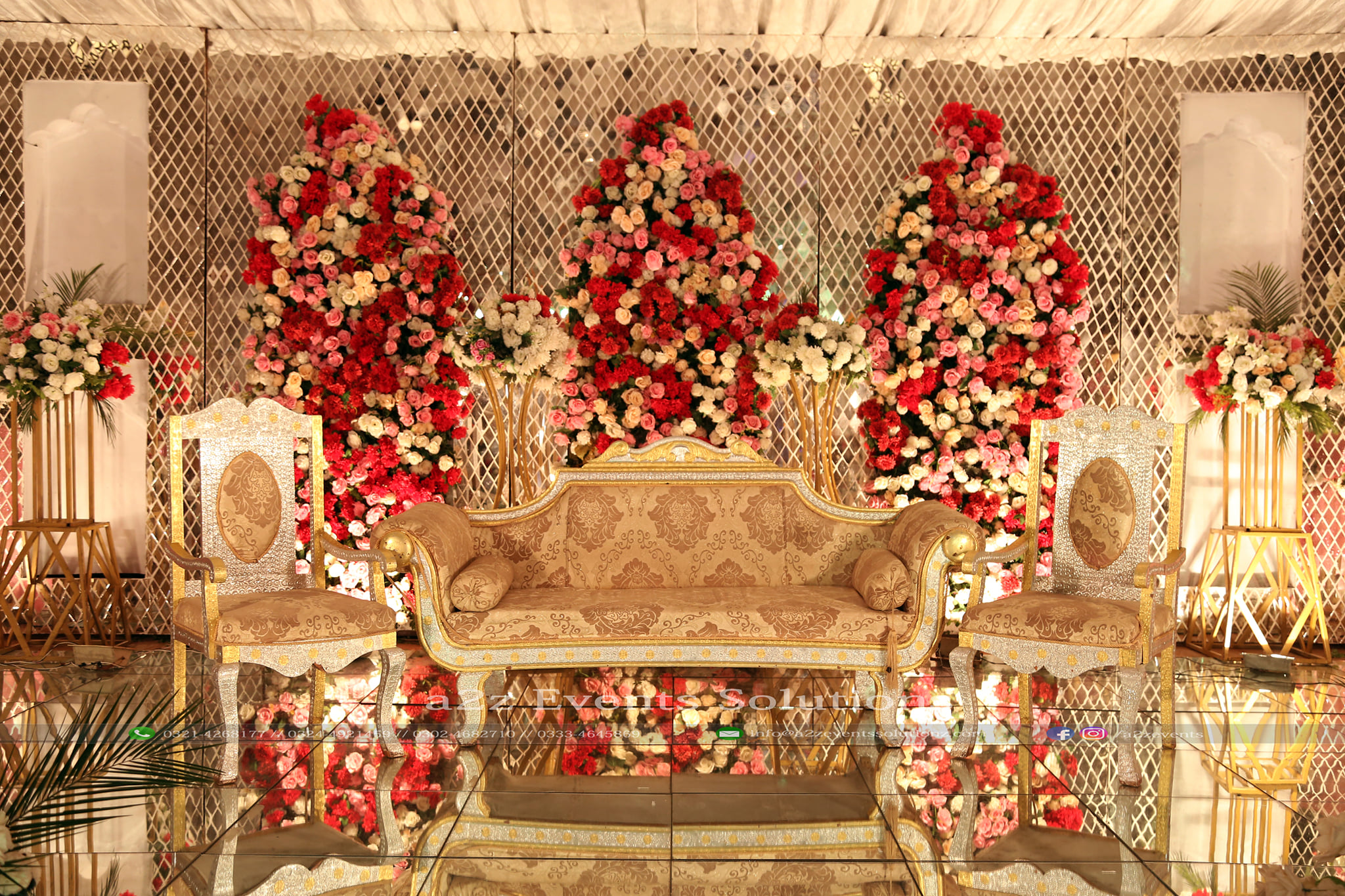 Indoor Mehndi Event At Jati Umrah - A2z Events Solutions