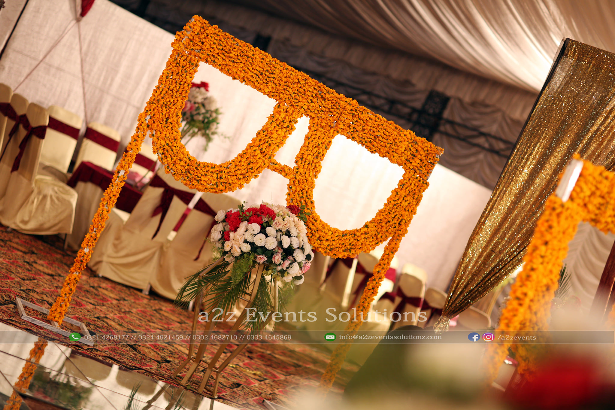 Indoor Mehndi Event At Jati Umrah - A2z Events Solutions