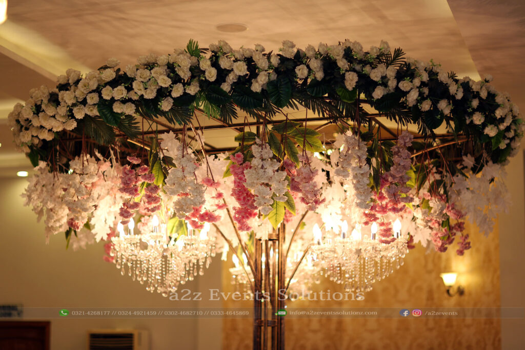 Elegant Indoor Walima Decor - A2z Events Solutions