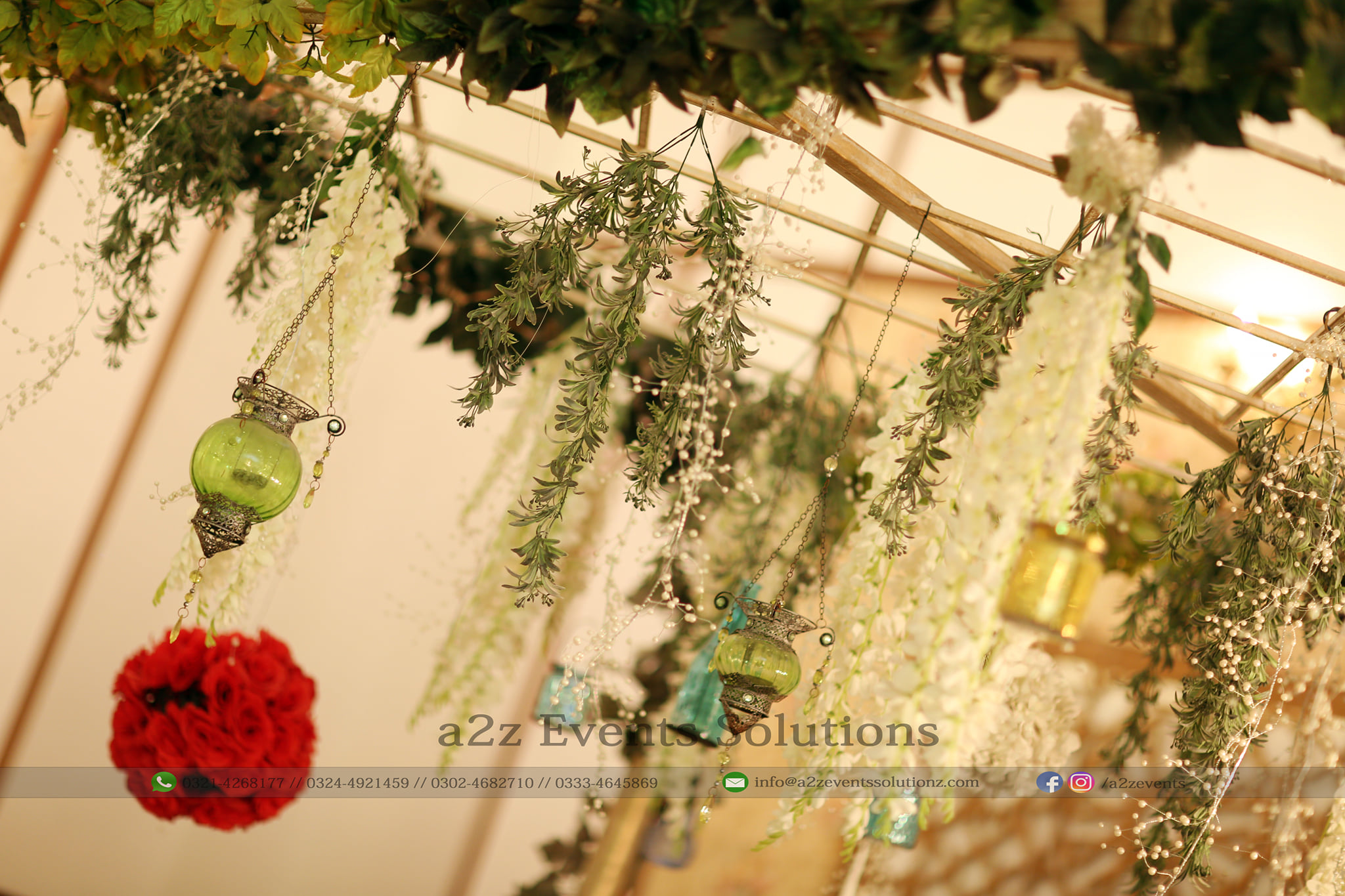 Elegant Indoor Walima Decor - A2z Events Solutions