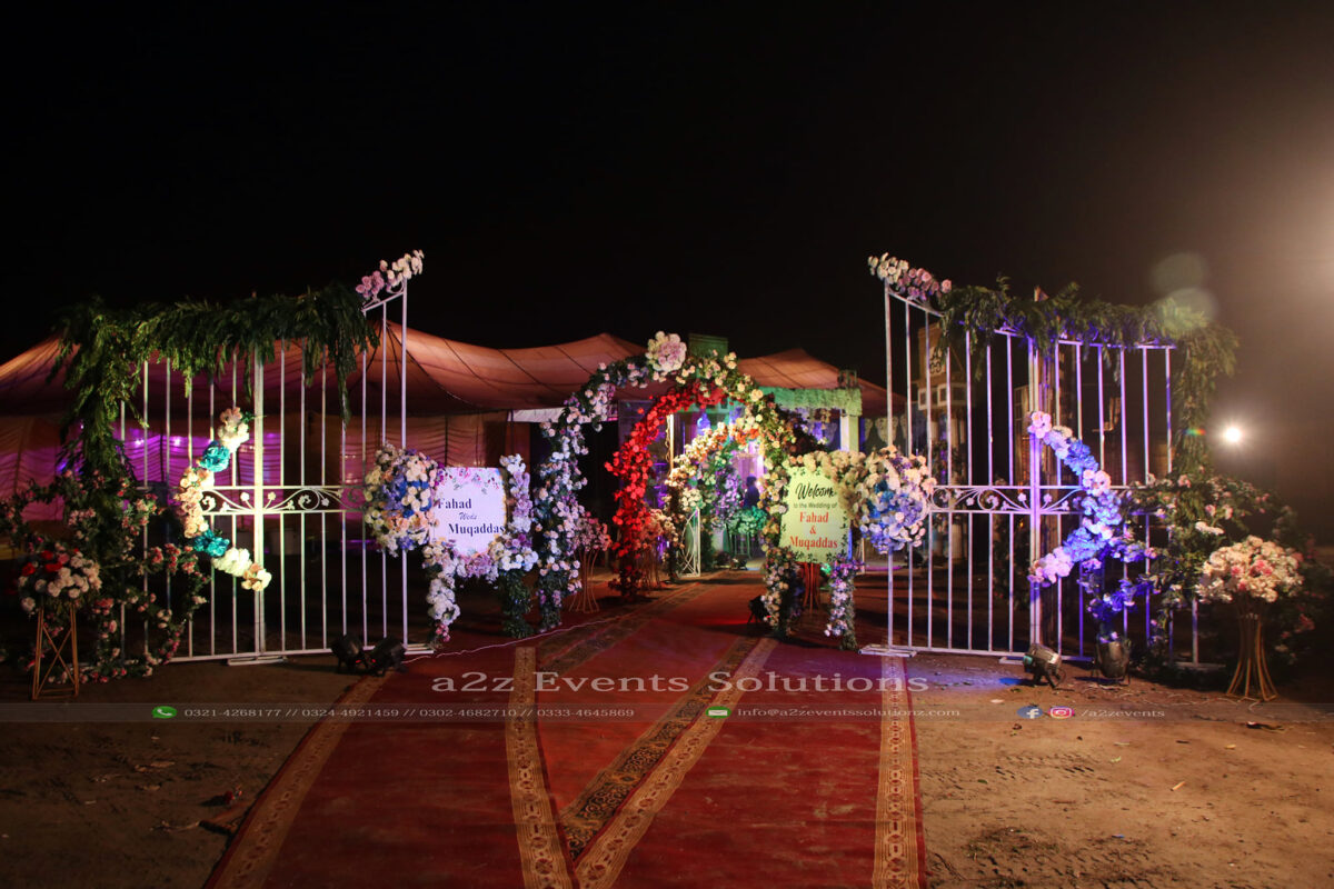 Ecstatic Walima Ceremony - A2z Events Solutions