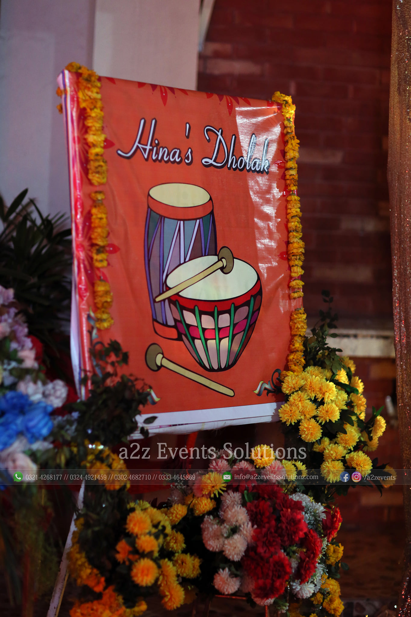 Hina's Thematic Mayoun Decor - A2z Events Solutions