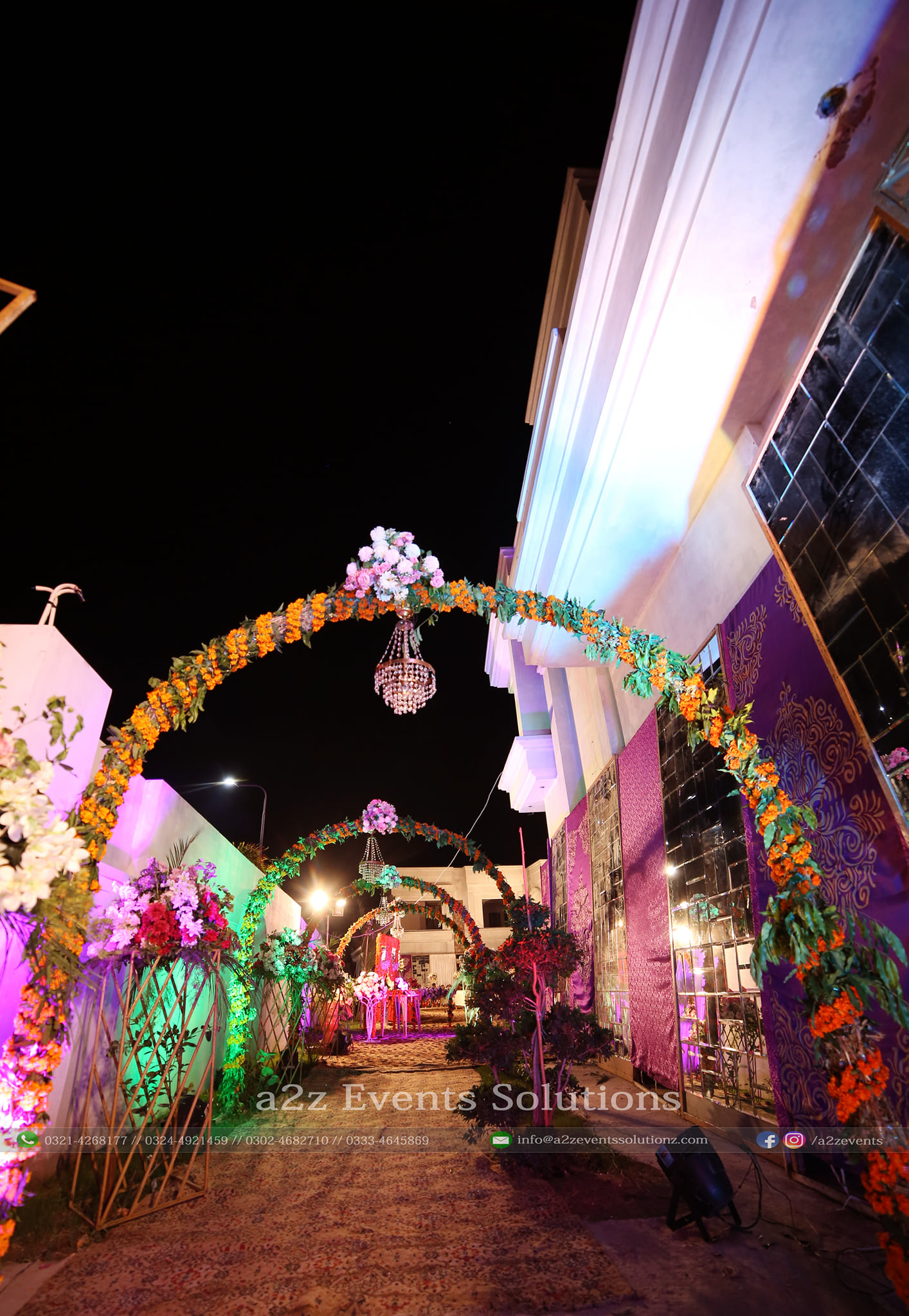 Outdoor Mehndi In Gujranwala - A2z Events Solutions