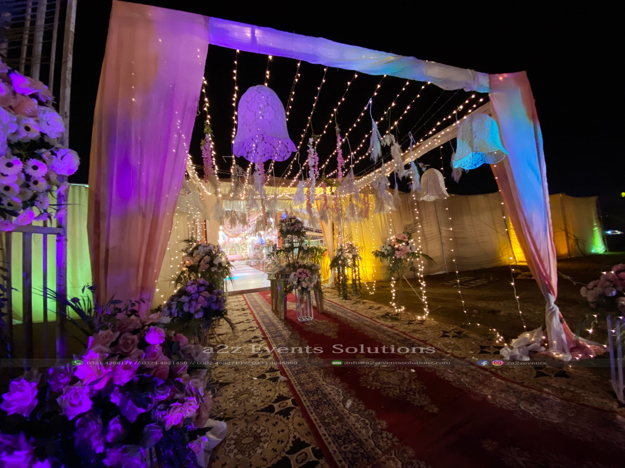 Galaxy Theme Walima - A2z Events Solutions
