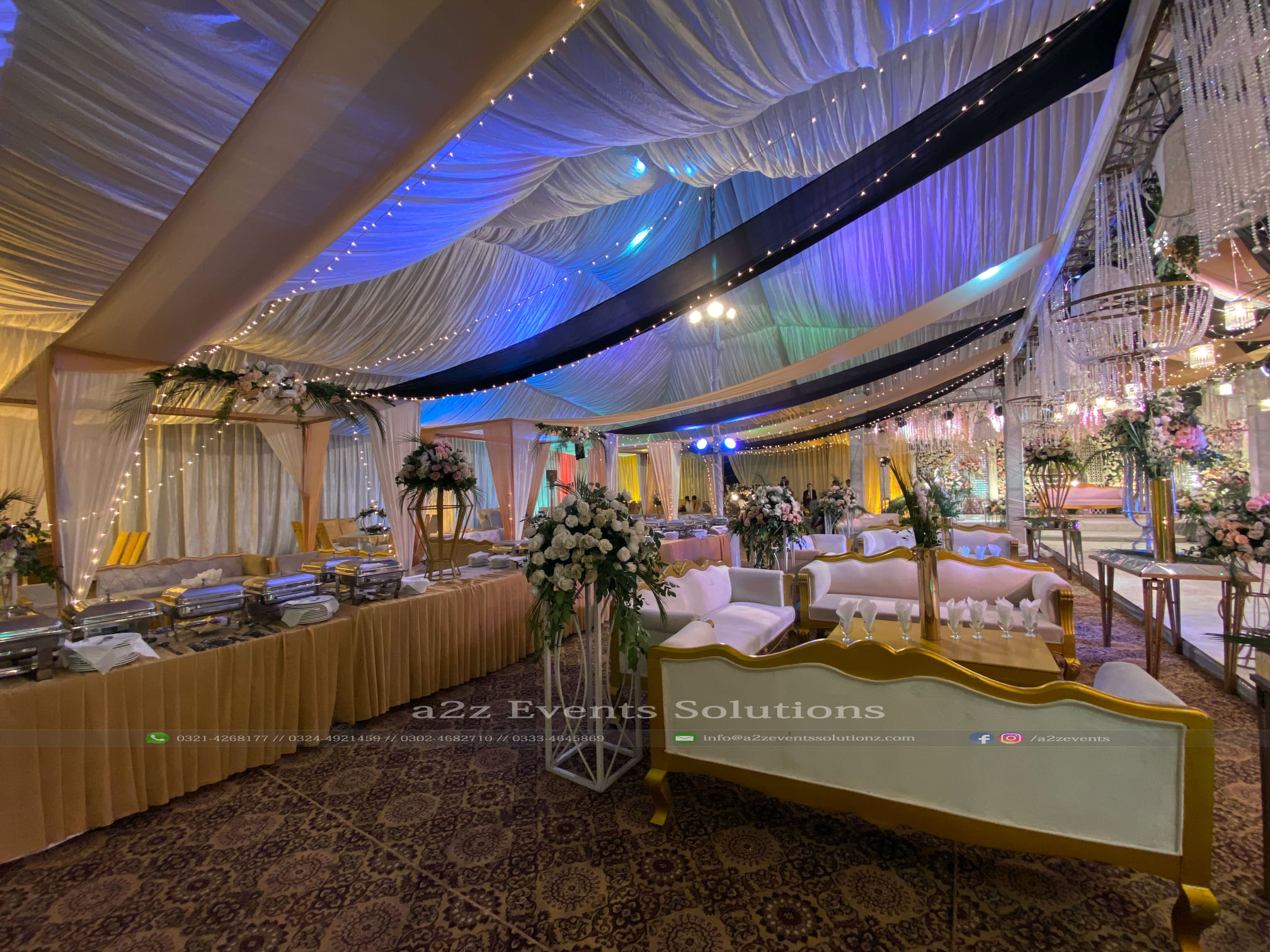 Galaxy Theme Walima - A2z Events Solutions
