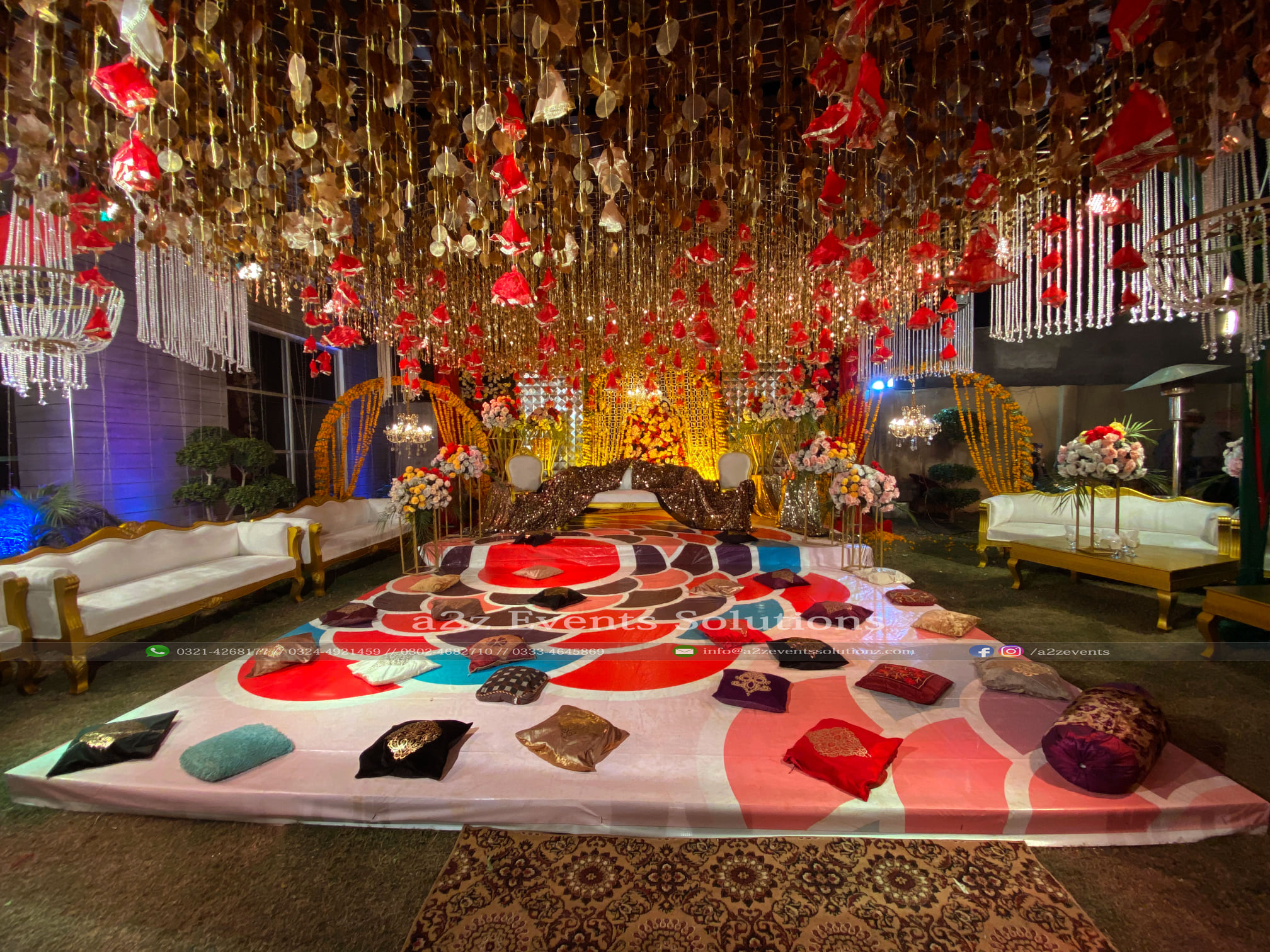 Dhoki All Setup Decor: Transforming Your Event with A2z Events Solutions. - A2z Events Solutions