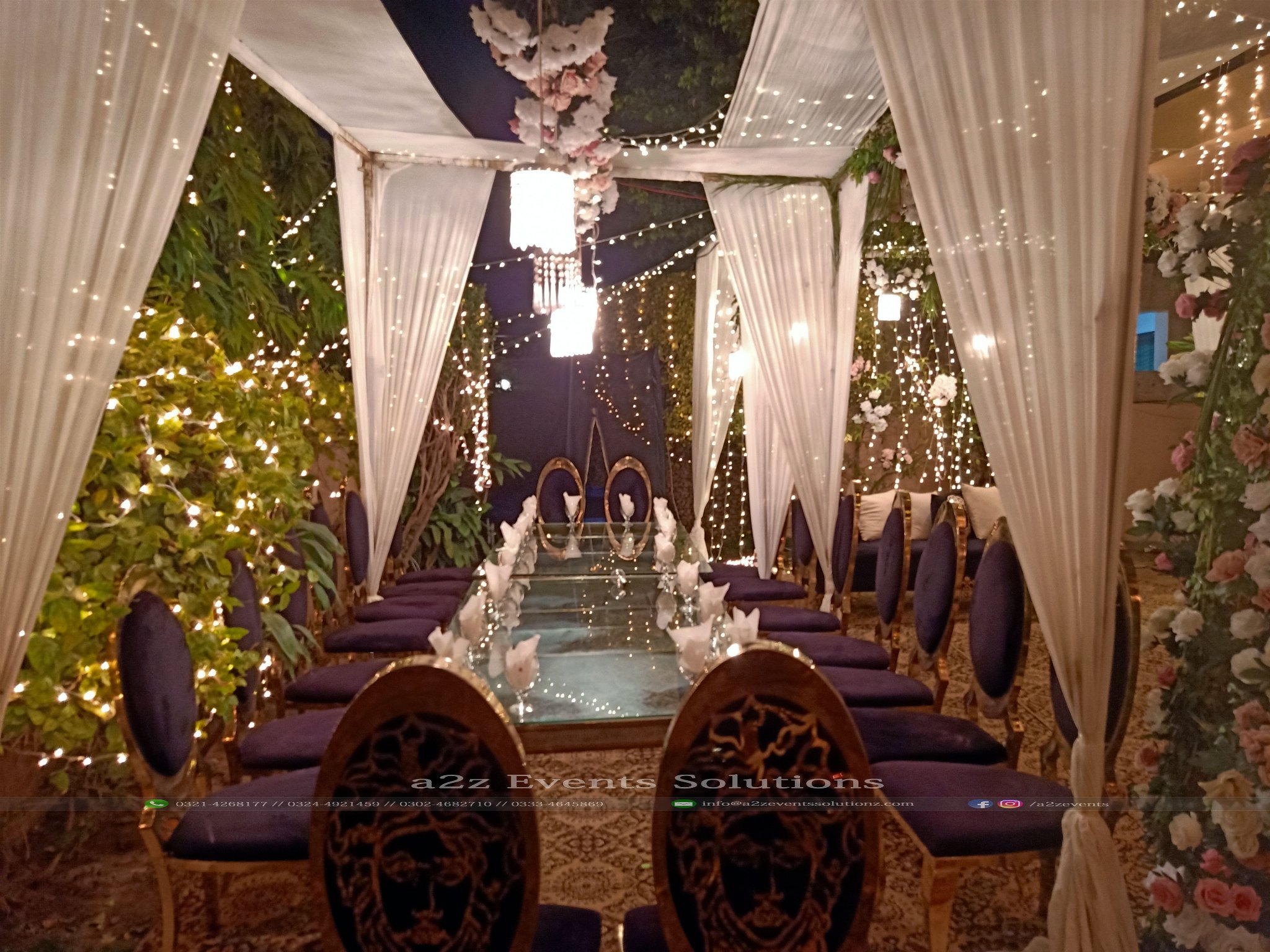 Intimate Nikkah Home Decor - A2z Events Solutions