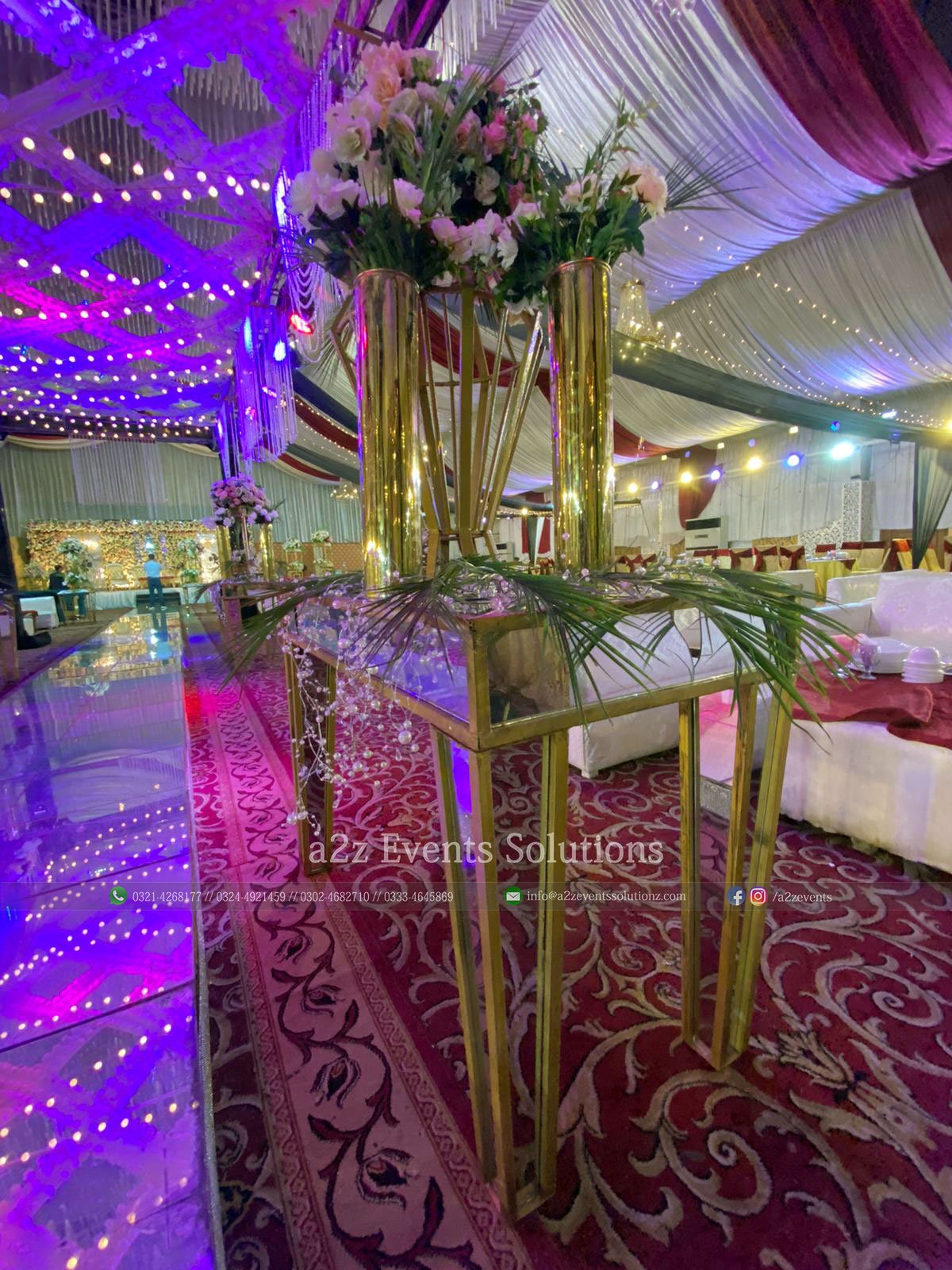 Indoor Western Walima Decor - A2z Events Solutions