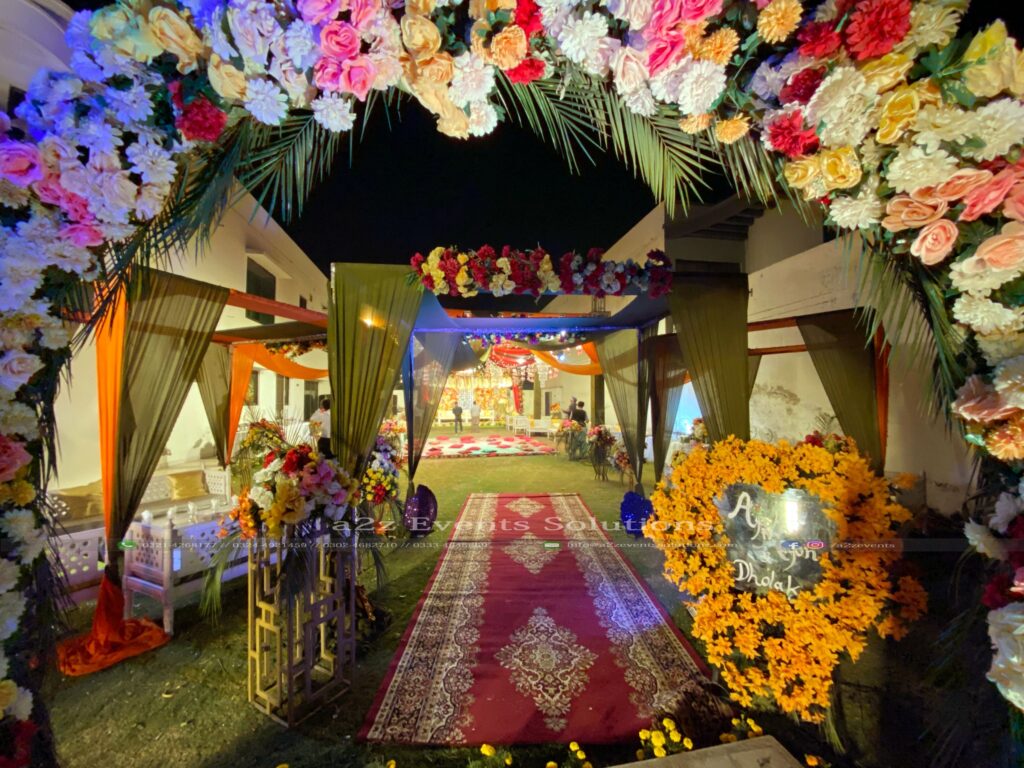 Mayoun & Dholak Home Decor - A2z Events Solutions