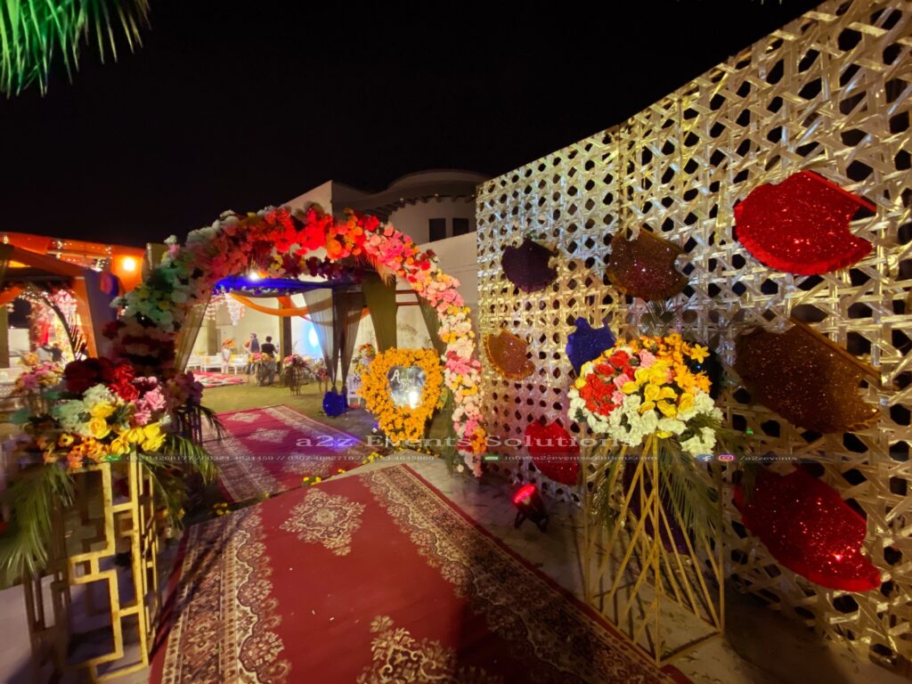 Mayoun & Dholak Home Decor - A2z Events Solutions
