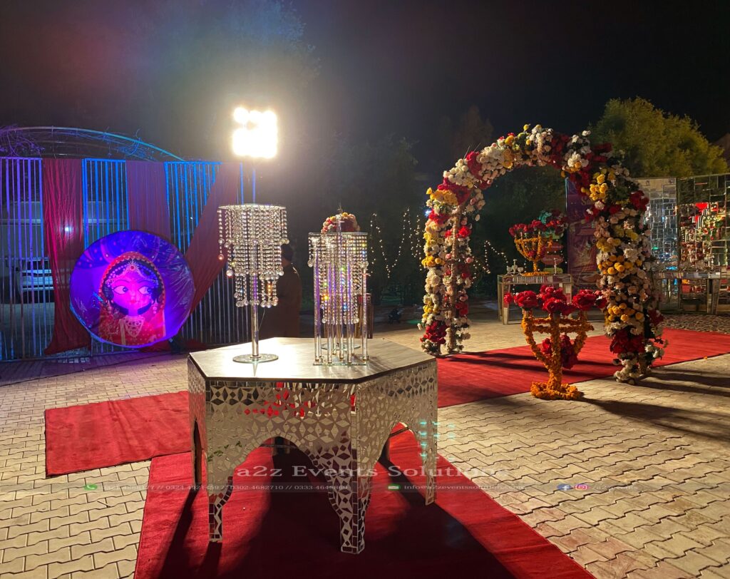 Grand Mehndi Colorful Night - A2z Events Solutions