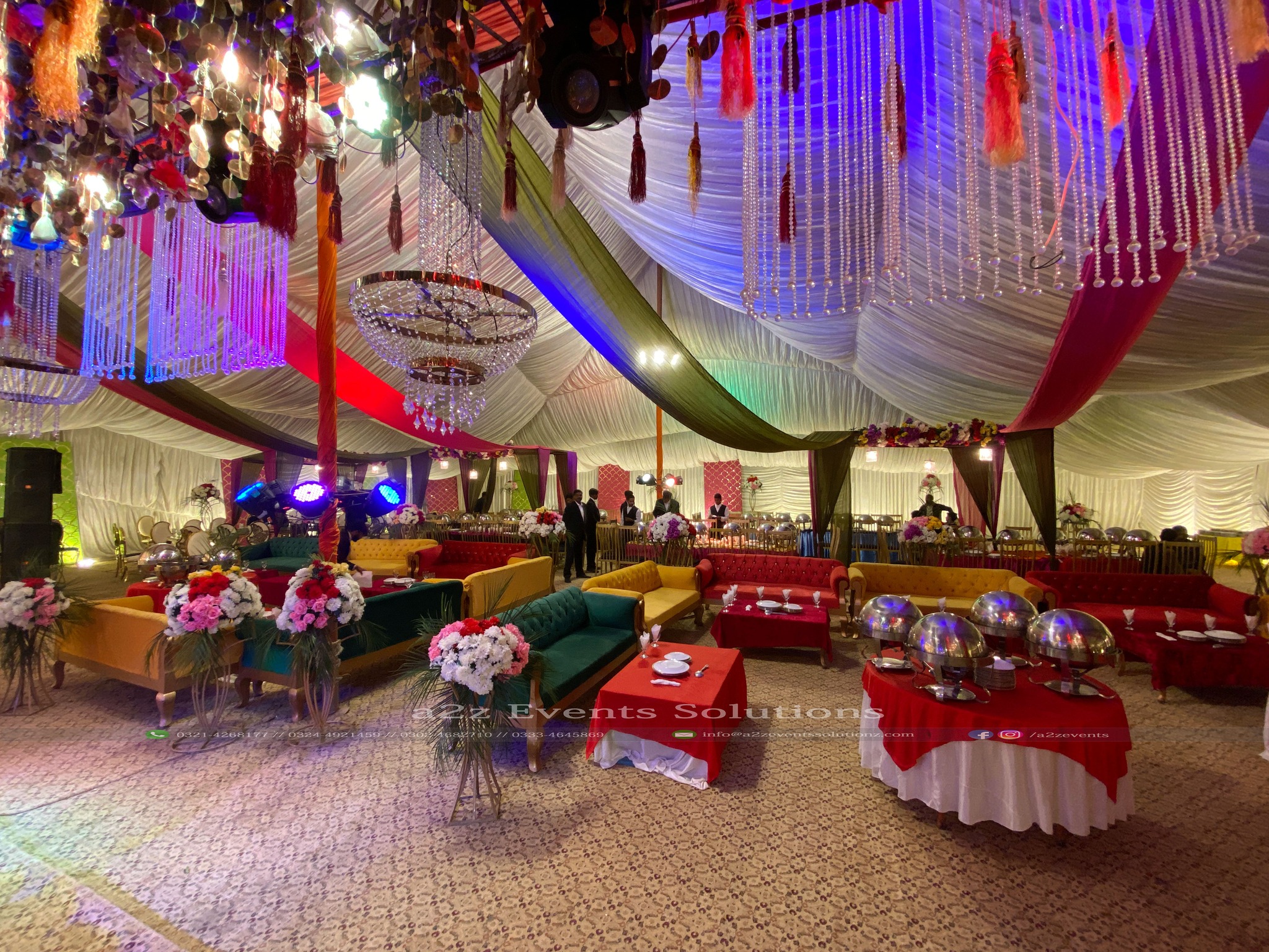 Mehndi Decor: The Art of Elegance and Tradition. - A2z Events Solutions