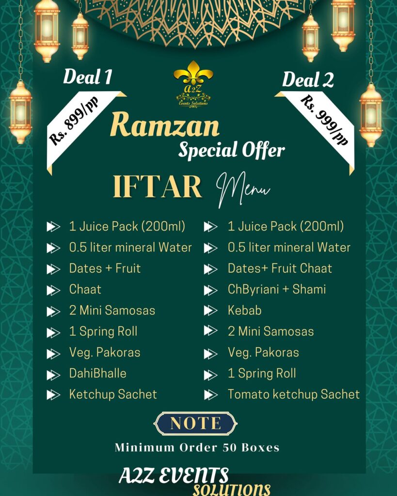 Discover the Best Ramadan Sehr and Iftar Deals 2024 Near You - A2z ...