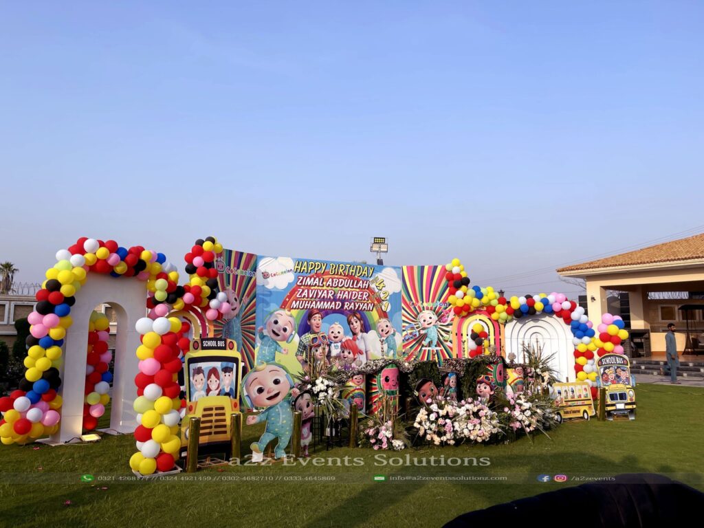 A Spectacular Celebration: First Birthday Event Decor by A2Z Events ...