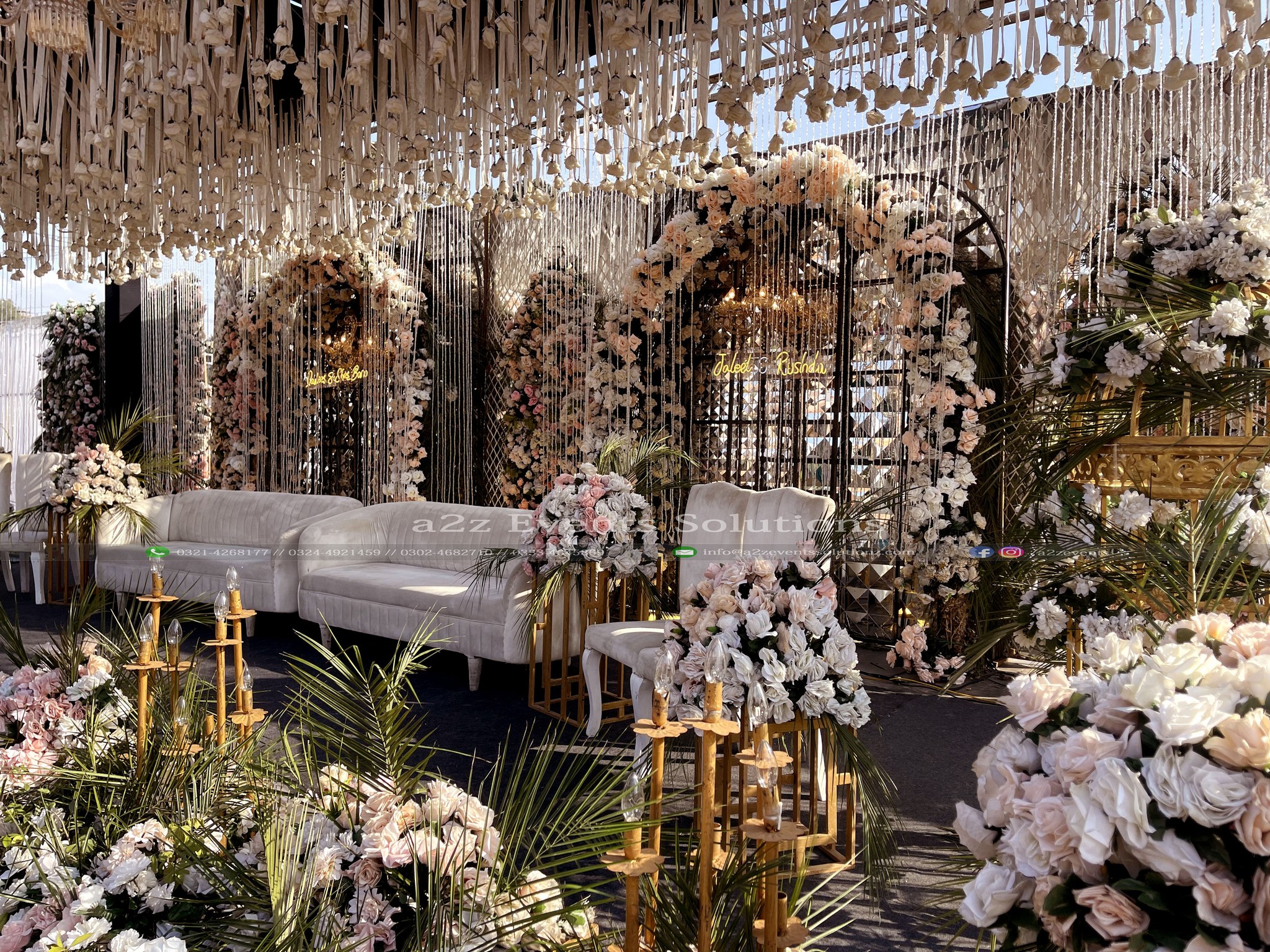 Simple & Elegant Nikkah Decor At Home - A2z Events Solutions